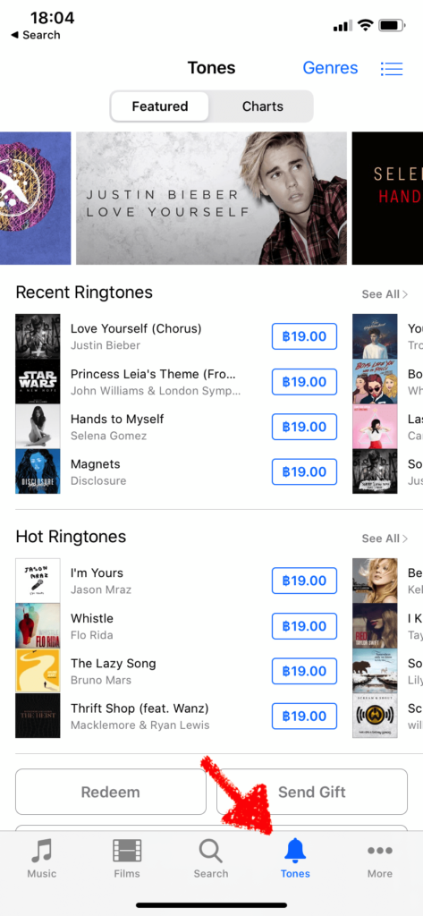 วิธีลงเสียงเรียกเข้า (Ringtone) ลง iPhone ฉบับสมบูรณ์ 2021 | r4ti.